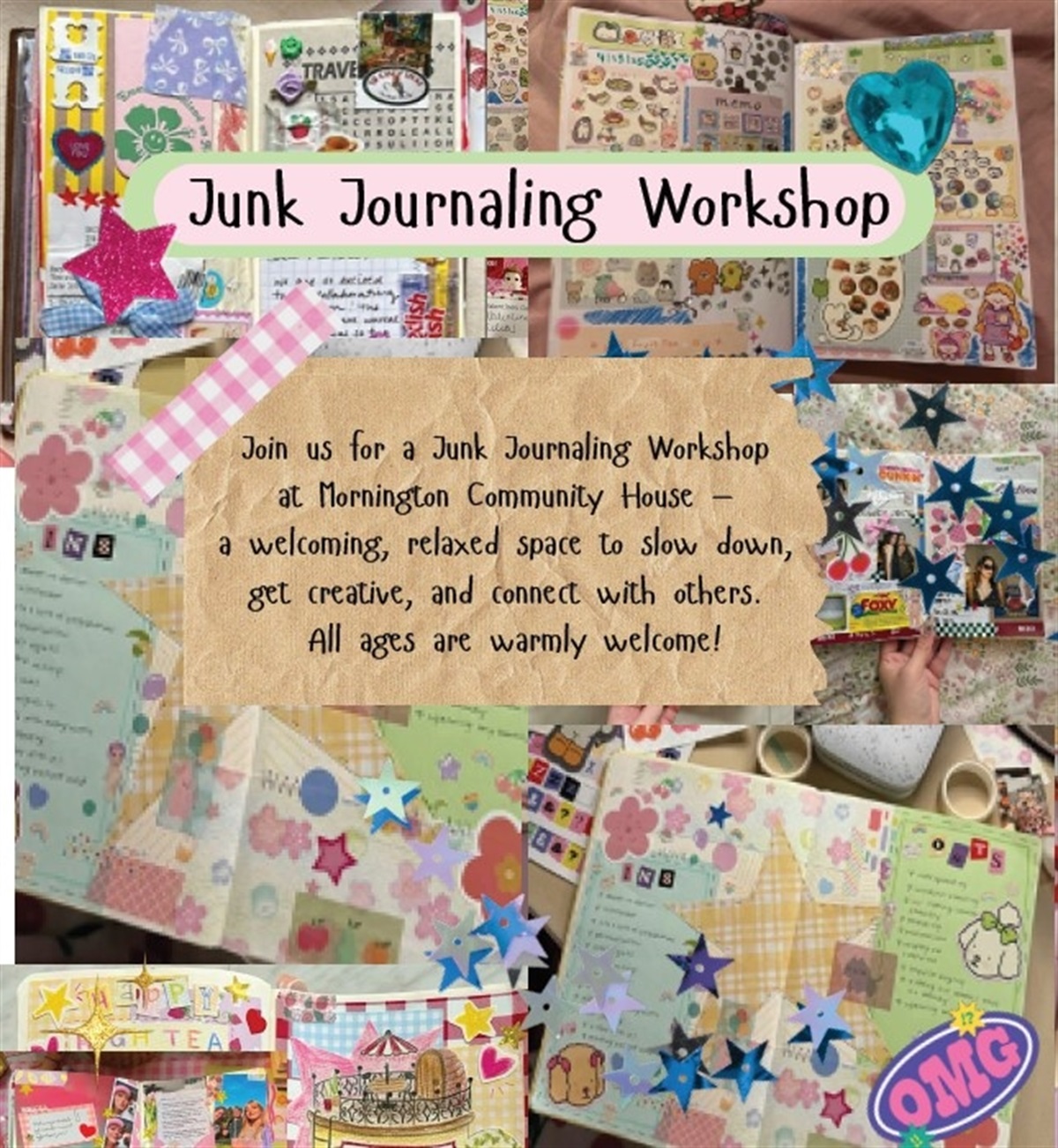 Junk Journaling Workshop - Mornington Peninsula Shire