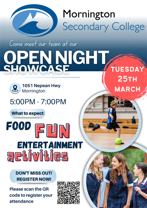 Mornington Secondary College Open Night Showcase 2025 - Mornington ...