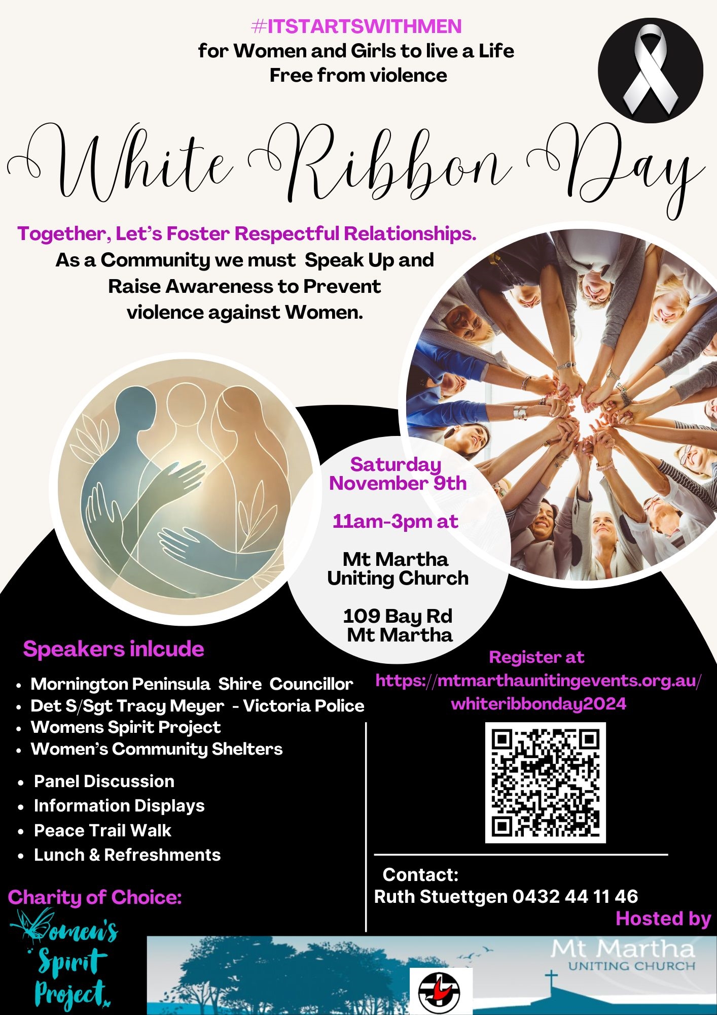 White Ribbon Day of Action - Event 2024 - Mornington Peninsula Shire