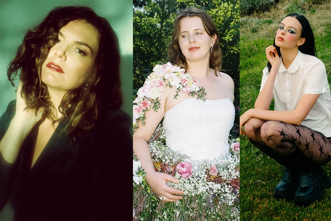Eliza Hull with Inanna Indigo and Mathilde Anne MOTH Music on the hill ...