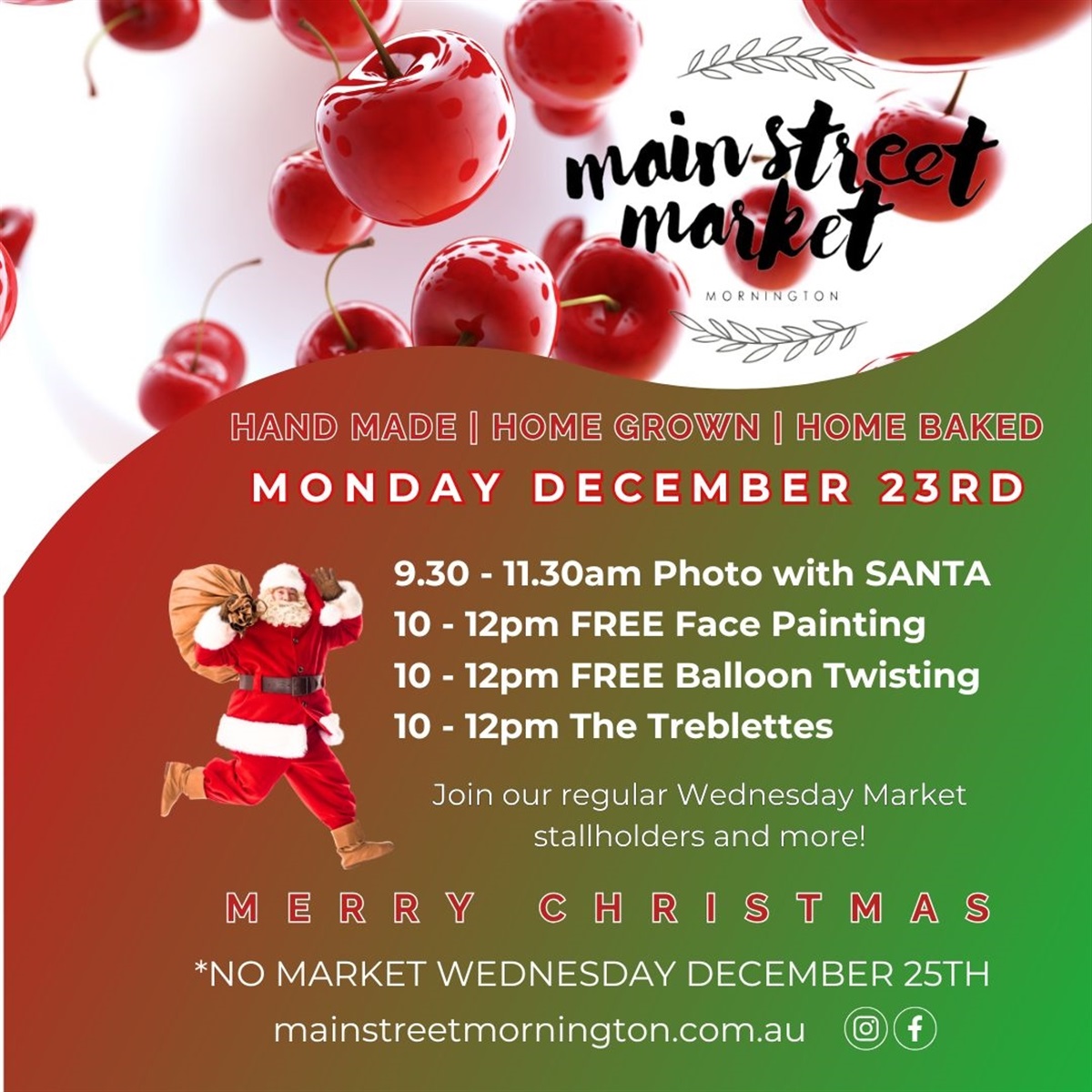 Main Street Christmas Market - Mornington Peninsula Shire