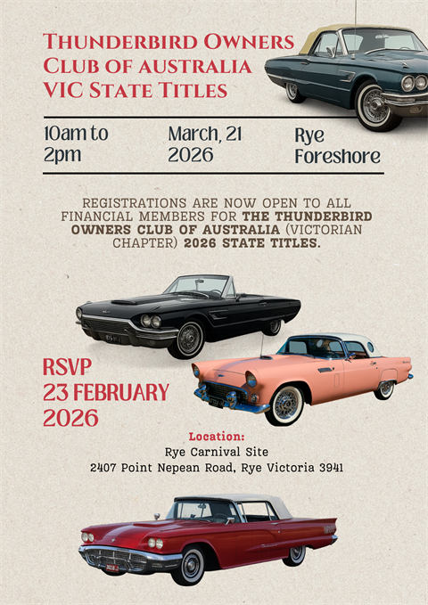 Thunderbirds Club State Titles - Mornington Peninsula Shire