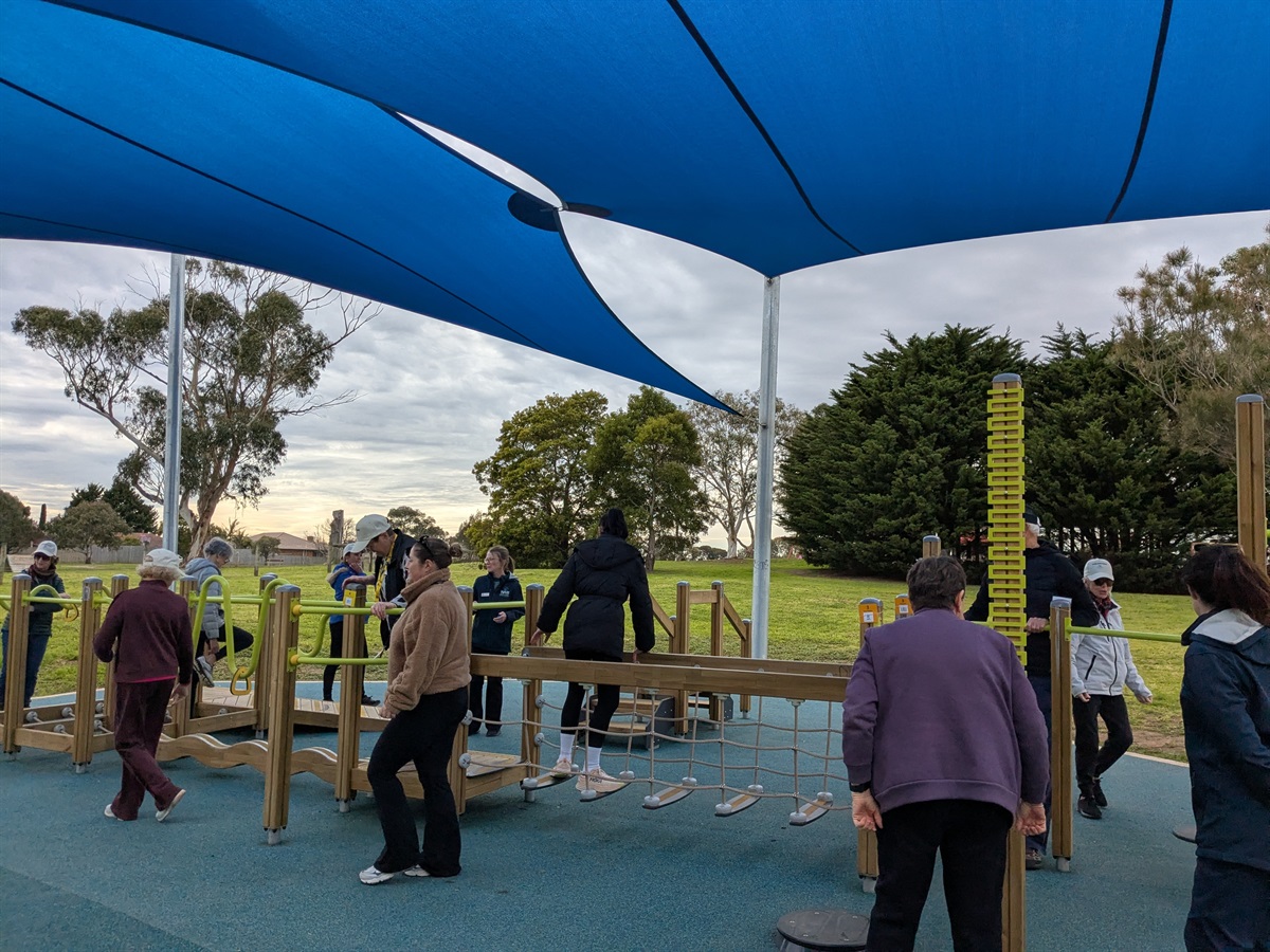 Seniors Exercise Park Sessions - Hastings - Mornington Peninsula Shire