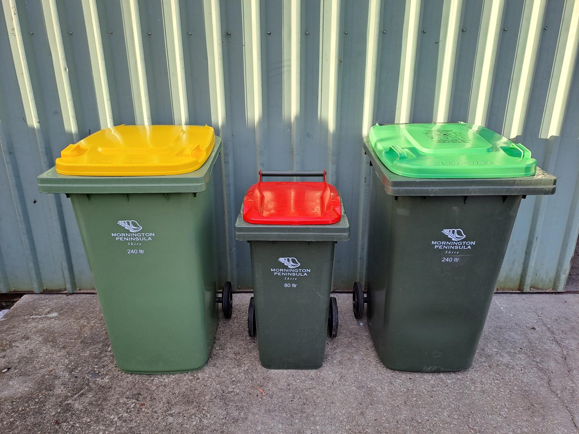 Order a new or larger bin - Mornington Peninsula Shire
