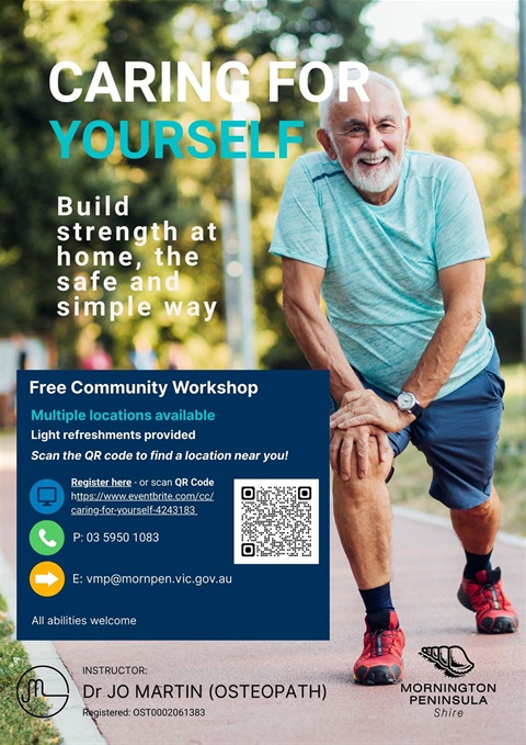 Caring for yourself workshops - Mornington Peninsula Shire